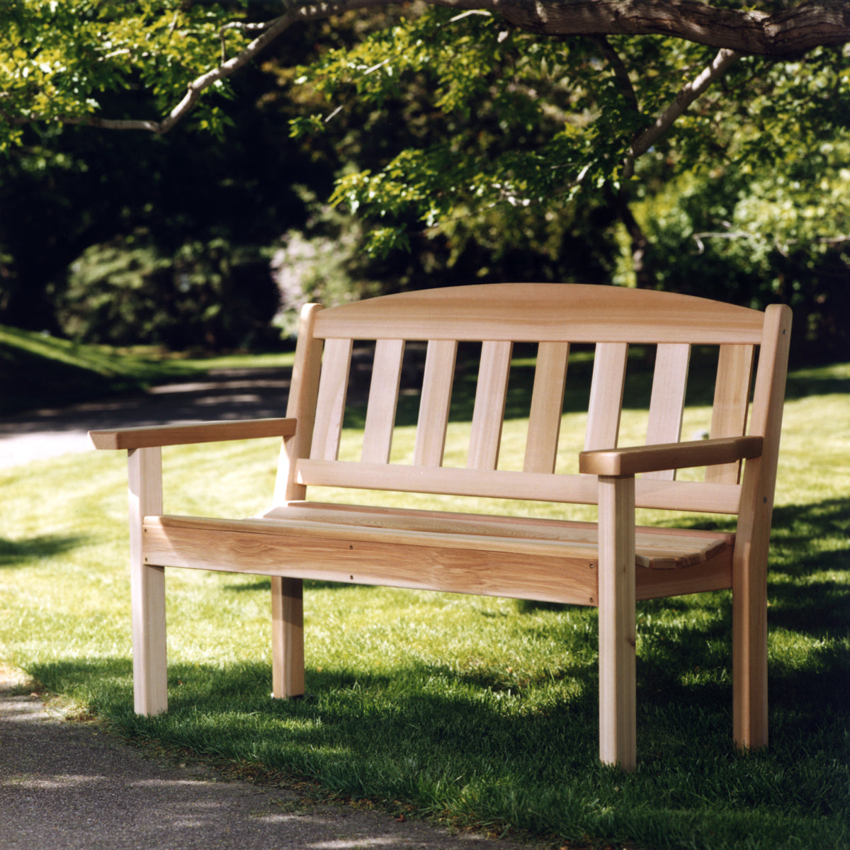 Cedar Garden Bench – Garden Luster