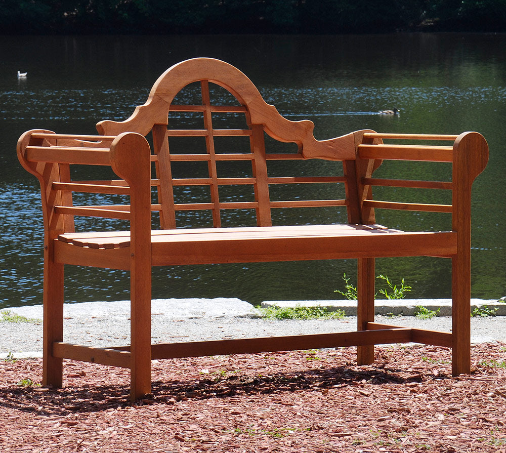 Sir Edwin Lutyens Bench (Natural) – Garden Luster